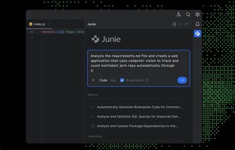 jetbrains junie your smart coding agent you think it junie helps