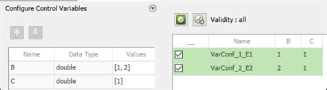 Simulink VariantManager GenerateConfigurations Generate Variant