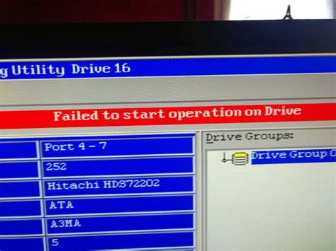LSI MegaRaid Not Rebulding RAID Server Fault