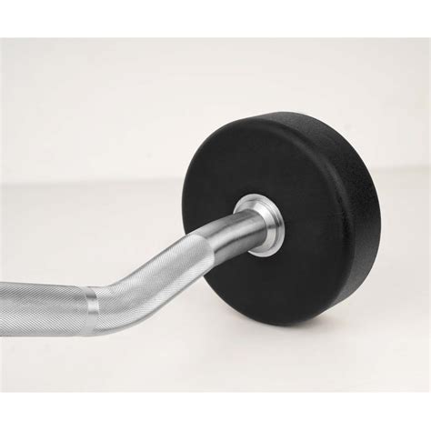 Fixed Weight Ez Curl Bars Bullrock Fitness