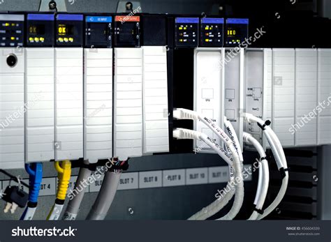 Plc Programable Logic Controlerthis Picture Show Stock Photo 456604339 Shutterstock