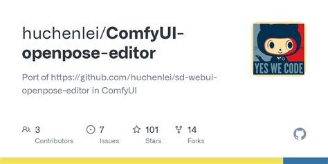 Github Huchenleicomfyui Openpose Editor Port Of Huchenleisd Webui
