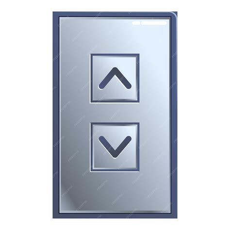 Premium Vector Elevator Button Panel Showing Up And Down Arrows