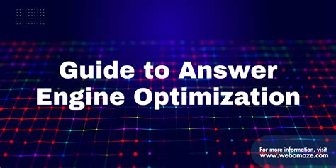 Guide To Answer Engine Optimization Aeo In The Digital Age