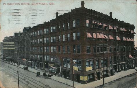 Plankinton House Milwaukee Wi Postcard