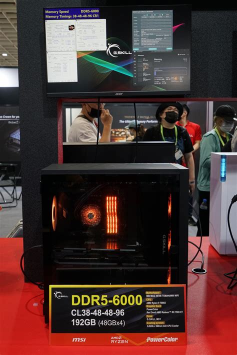 Gskill Showcases Overclocked Extreme Ddr5 Memory At Computex 2023 Up