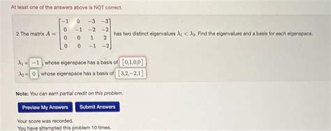 Solved I Understand How To Find The Eigenvalues I Am Just Chegg Com