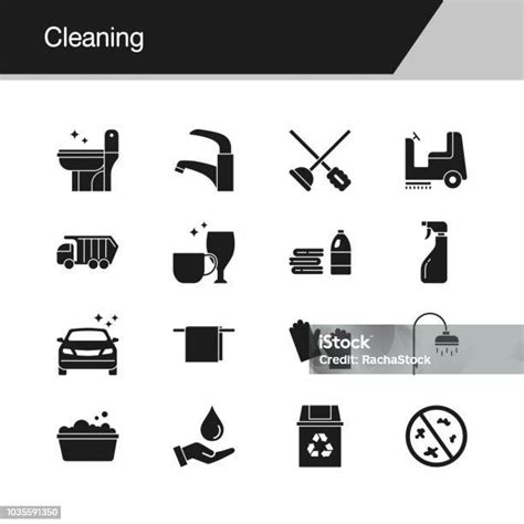 아이콘을 청소 프레 젠 테이 션 그래픽 디자인 모바일 응용 프로그램 웹 디자인 인포 그래픽을 위한 디자인 벡터 일러스트입니다
