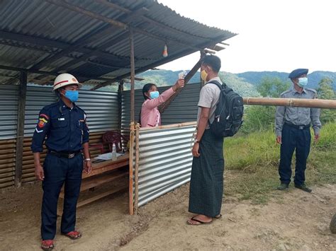 နာဂကိုယ်ပိုင်အုပ်ချုပ်ခွင့်ရဒေသ လေရှီးမြို့နယ် ဆွမ္မရာမြို့တွင် ကိုဗစ