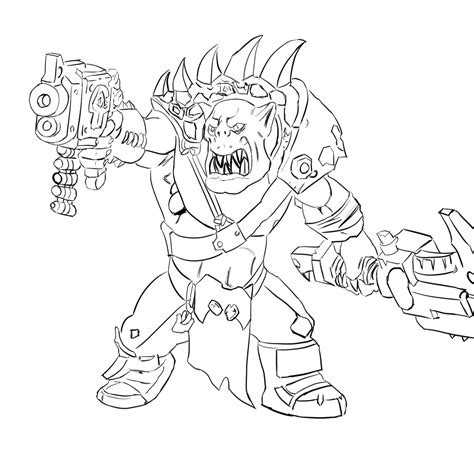 Warhammer Coloring Pages 2025