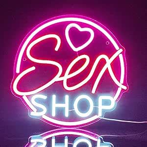 Amazon Com JOSEBRU Sex Shop Neon Sign Dimmable Butt Neon Signs For Shop LED Wall Hanging Neon
