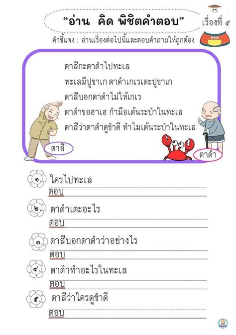 แบบทดสอบท้ายบทเรียน วิชาภาษาไทย ภาษาพาที และวรรณคดีลำนำ ป 2 ชุดที่ 5 ภาษาพาที บทที่ 8 โลกร้อน