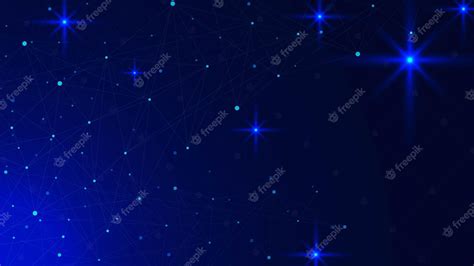 Premium Vector Connecting Dots And Lines With Glowing Illuminated Data Visualization Social