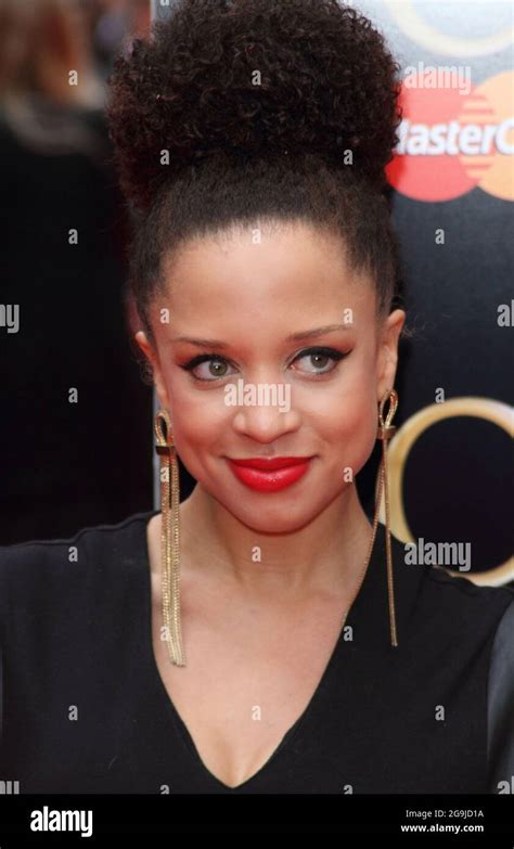London Uk Natalie Gumede At The Olivier Awards 2013 At The Royal
