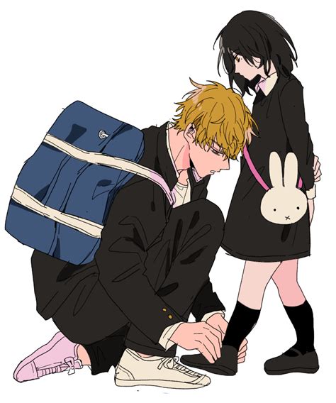 Denji And Nayuta Chainsaw Man Drawn By Yuiyuina14 Danbooru