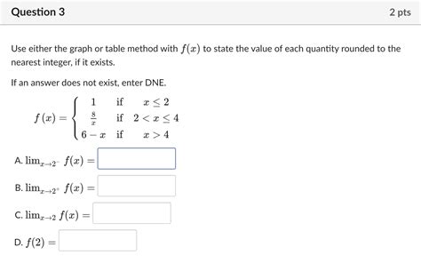 Solved Use Either The Graph Or Table Method With F X To Chegg