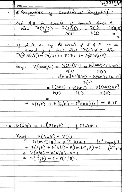 Solution Probability Notes Formulas Theorem Solved Questions Studypool