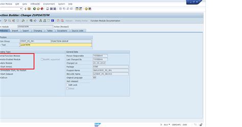 Sap For Abapers How To Create Update Function Module And Invoke It In