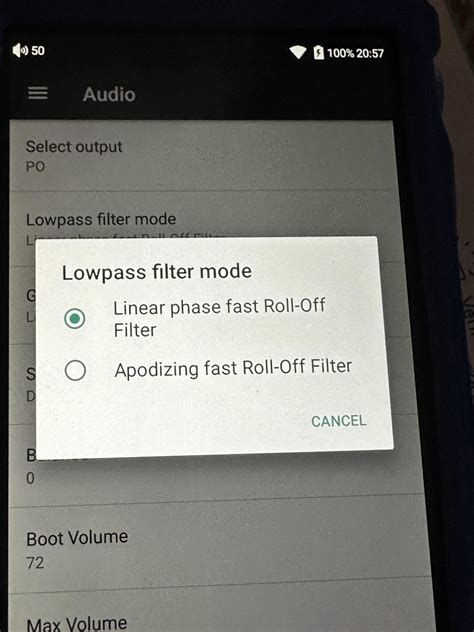 low pass filter linear vs apodizing r digitalaudioplayer