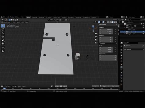 Boolean Modifier Fills Up Instead Of Substract Blender Stack Exchange