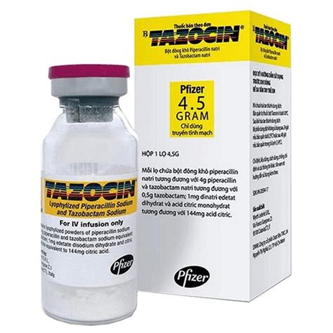 Tazocin 4 5g Pfizer H 1l 4 5gr