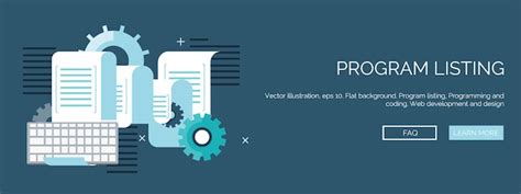 Premium Vector Vector Illustration Flat Background Coding Programming Seo Search Engine