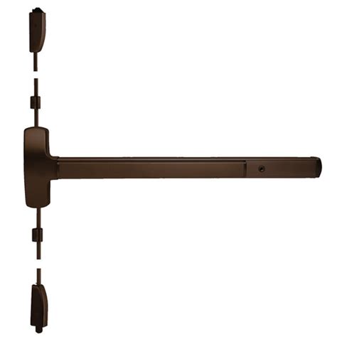 Falcon MELRX V L BE D AN LHR Motorized Exit Device Dark Bronze Anodized Aluminum