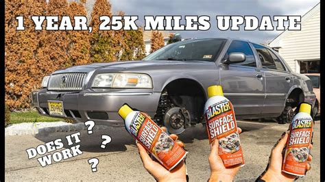 PB BLASTER SURFACE SHIELD STOP The RUST YEAR UPDATE MERCURY FORD LINCOLN PANTHER PLATFORM