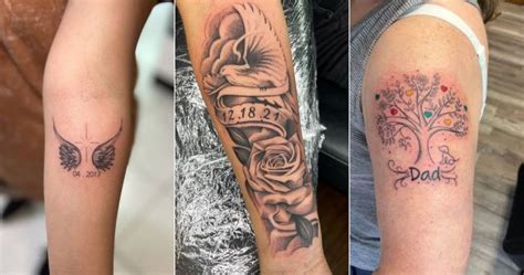 15 Beautiful Memorial Tattoos With Deep Personal Meaning Tattoosofasia