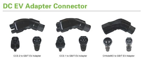 Dc Ev Adapter Connector Ccs1 Ccs2 Chademo To Gbt Ev Charger And Dc Ev Charger Connector