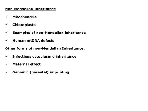 Solution Mitochondrial Inheritance Lec 10 Studypool