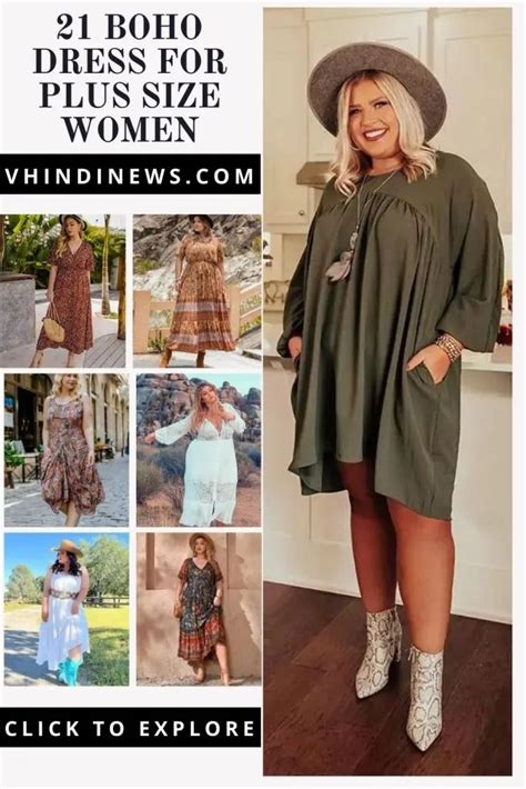 22 Boho Dress For Plus Size Women Best Boho Plus Size Fashion For