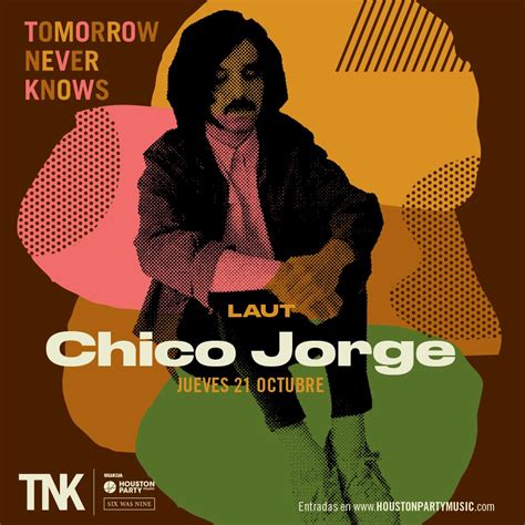Chico Jorge Presenta Sus Nuevos Temas El Próximo 21 De Octubre En La