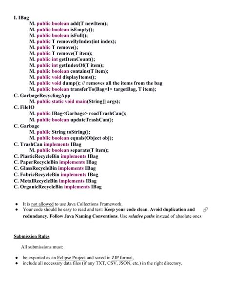 Solved Data Structures Homework 1 Garbage Recycling