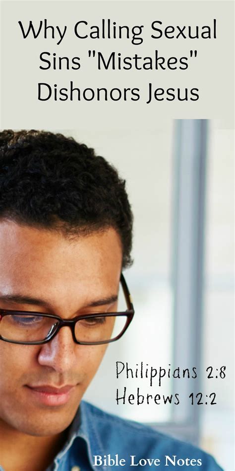 Bible Love Notes Sexual Sin Is Serious