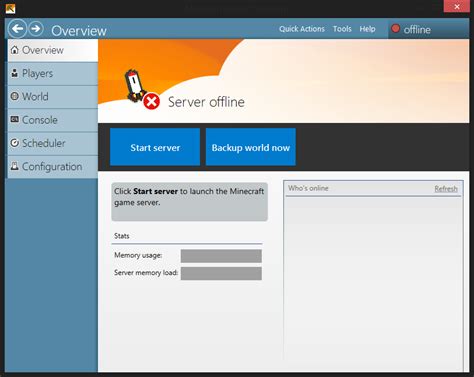 Minecraft Server Dashboard Minecraft Fr