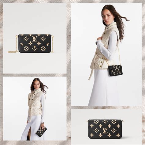Lv Pochette Felicie Monogram Bag