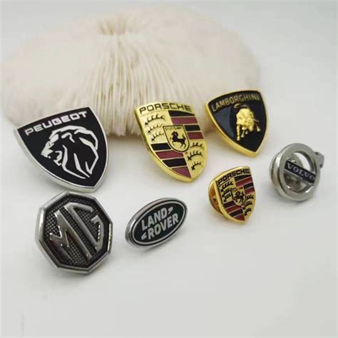 徽章 胸牌 姓名牌 磁鐵名牌 磁吸 保時捷胸針 Logo 蘭博基尼盾徽 沃爾沃勳章 工胸牌訂製 蝦皮購物