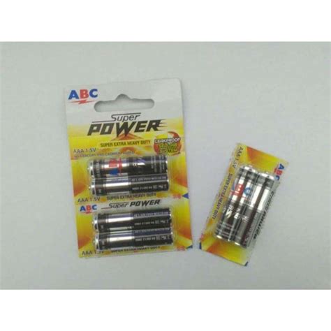 Jual Baterai ABC AAA Battery ABC AAA Batu Batrai ABC AAA Batrai Kecil Di Seller