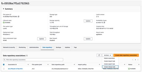 新規 Amazon Fsx For Lustre のファイルリリース Amazon Web Services ブログ