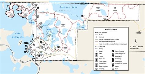 North Dakota State Park Maps Dwhike