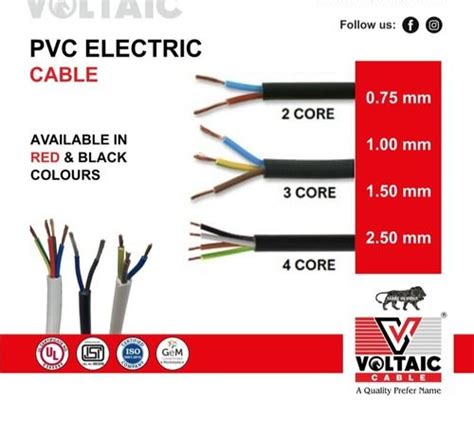 Single Phase 2 Core And 15 Sq Mm Cable With High Heat Bearing