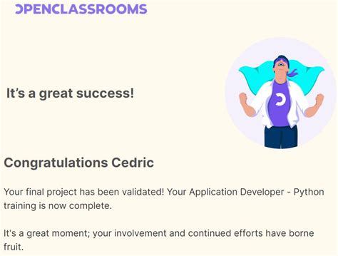 🖥 Cédric Joseph On Linkedin Dev Learning Skills Code Improve Python Django Thanks