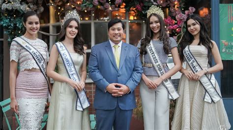 Miss Universe Thailand ร่วมเฟรม ท่านอ้น วัชรเรศร ณ ร้านอาหารไทยในนิวยอร์ก Thaiger ข่าวไทย