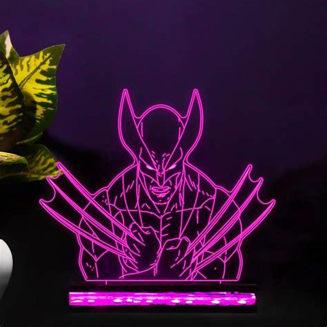 X Men Design Night Lamp