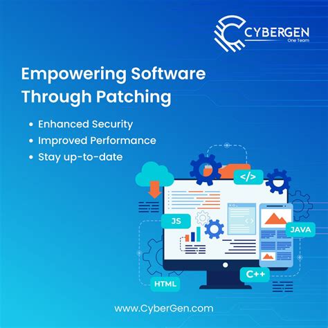 Cybergen On Linkedin Softwaredevelopment Patching Coding