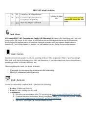 Week 1 405 F22 Docx EDUC 405 Week 1 Activities 1 Course Intro