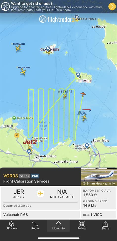 Calibration Flight Rflightradar24