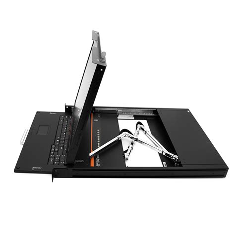 Port Cat Dual Rail LCD KVM Switch With In LCD Kinan Professional High Quality KVM