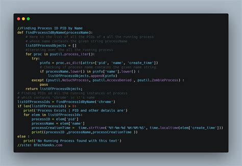 Check If Process Is Running Python Check If A Process Is Running By Name And Find Its Process